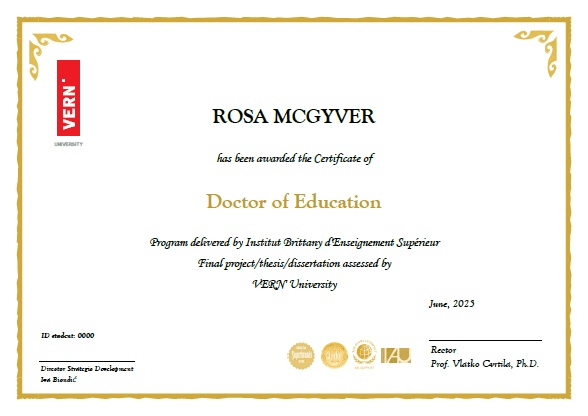 Doctor of Education (Ed.D.)